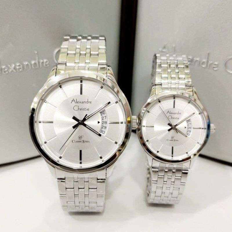 Jual Jam Tangan Alexandre Christie / Alexander Couple AC 8678 Original ...