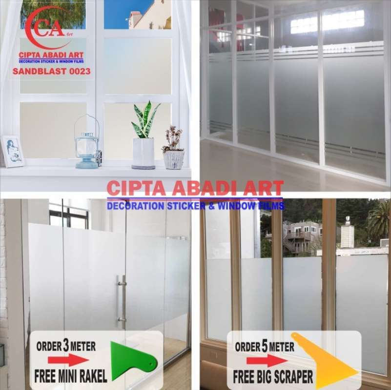 Jual STICKER / STIKER KACA COCOK UNTUK JENDELA ( WINDOW FILM ) di ...