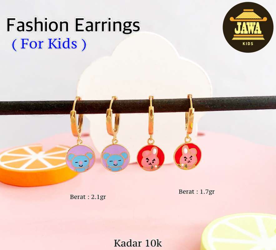 Jual Anting Bulet BT21 Kadar 10K Toko Mas Jawa di Seller Toko Mas Jawa ...