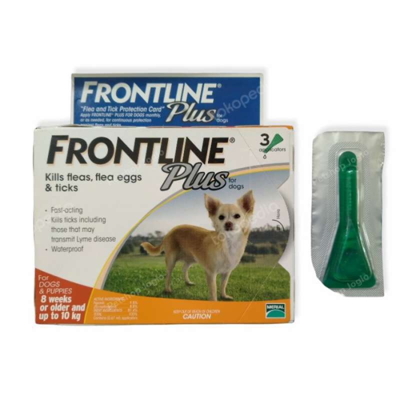 Jual Frontline Plus Small Dog Up To 10 kg (1 PIPET)-Obat tetes kutu ...