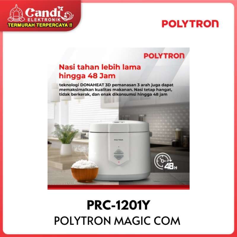 Promo Polytron Magic Com 400 Watt Prc-1201y Diskon 29% Di Seller Candi ...
