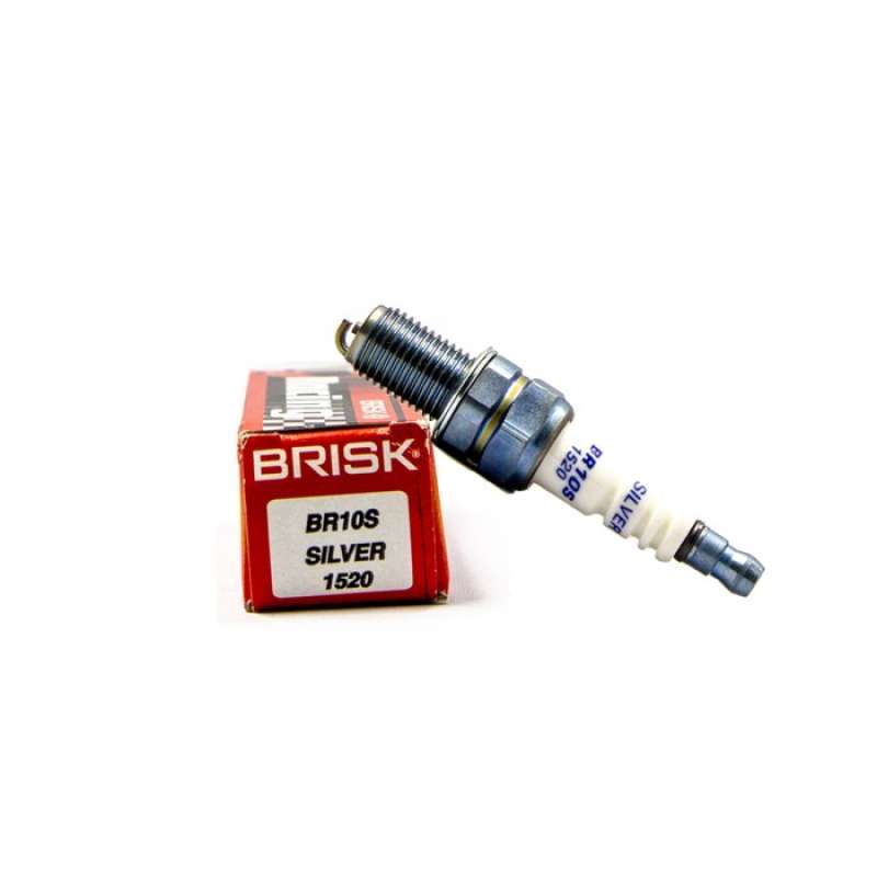 Promo Busi Motor BRISK Premium Silver Tipe - BR10S Diskon 23% di Seller ...
