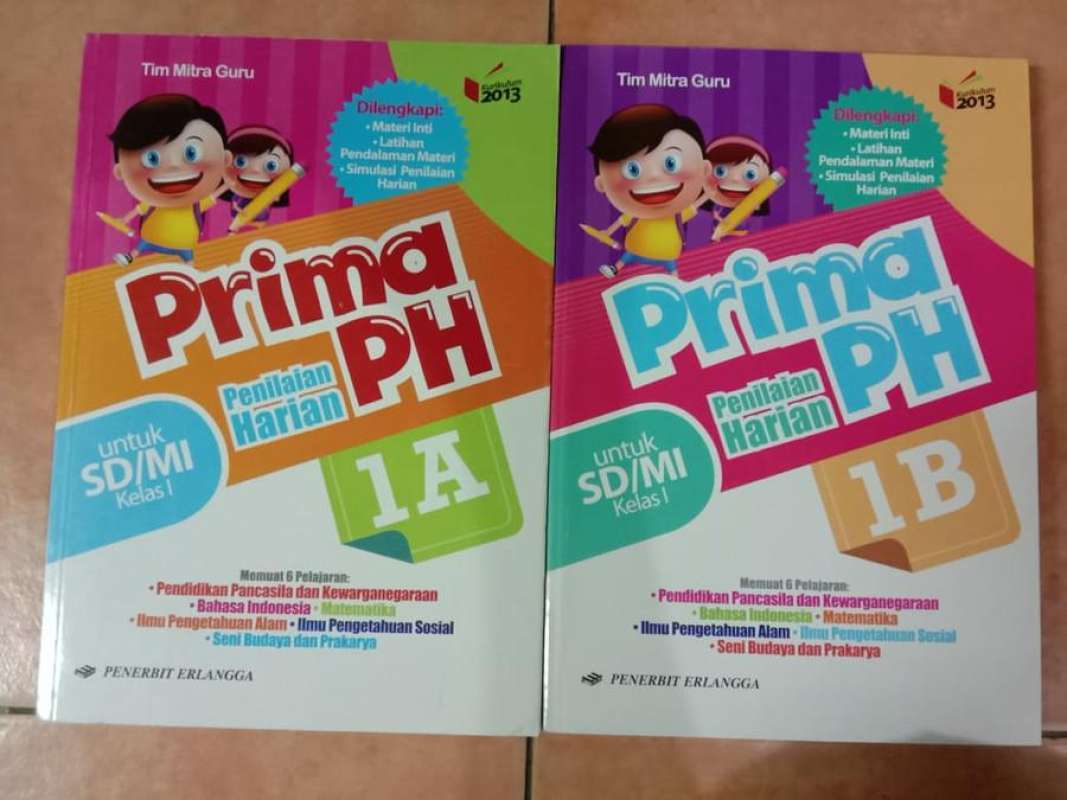 Jual Prima Ph Sd Kelas.1a ,1b Penilaian Harian Kurikulum 2013 Di Seller Giri Pustaka - Kramat ...