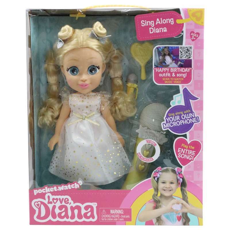Jual Love Diana Singalong Happy Birthday Doll 13 Inch Mainan Figure Set Di Seller Toys City