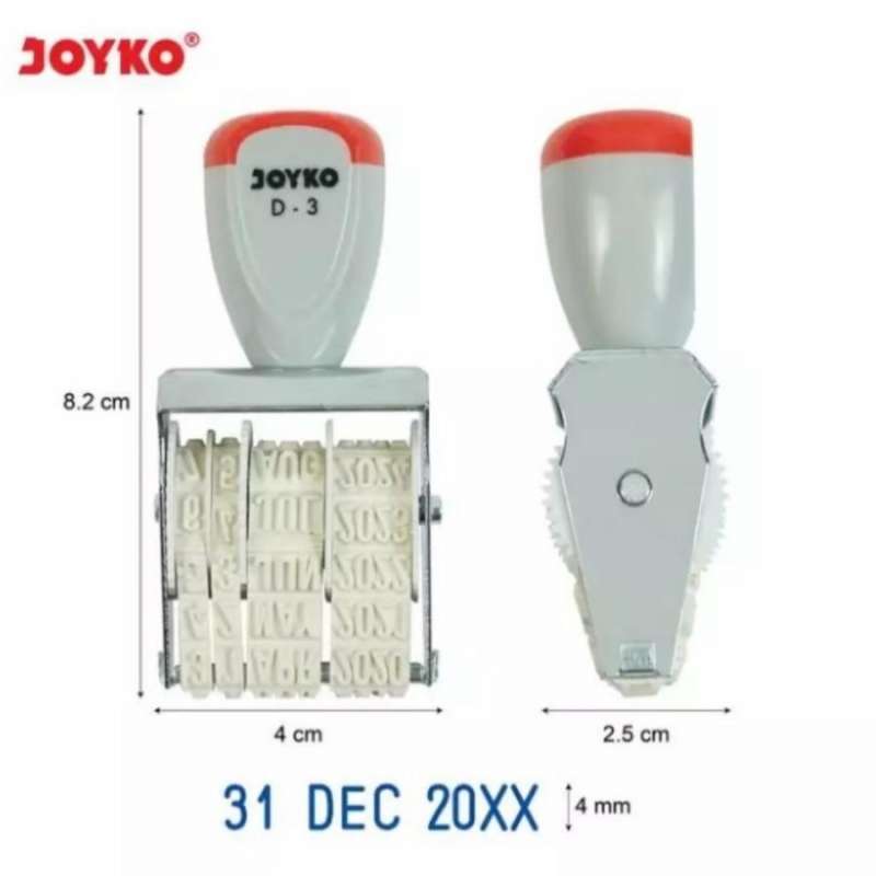 Jual STEMPEL TANGGAL / DATE STAMP JOYKO D-3 di Seller Berkat Art ...