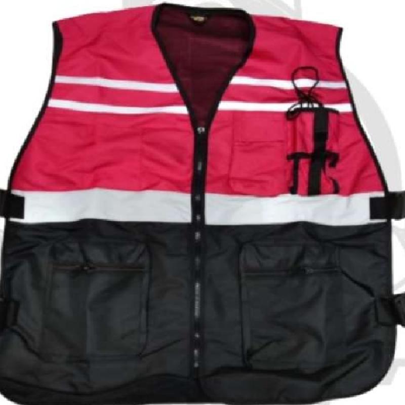 Promo Rompi Pelindo / Rompi Safety Proyek warna Merah Diskon 48% di ...