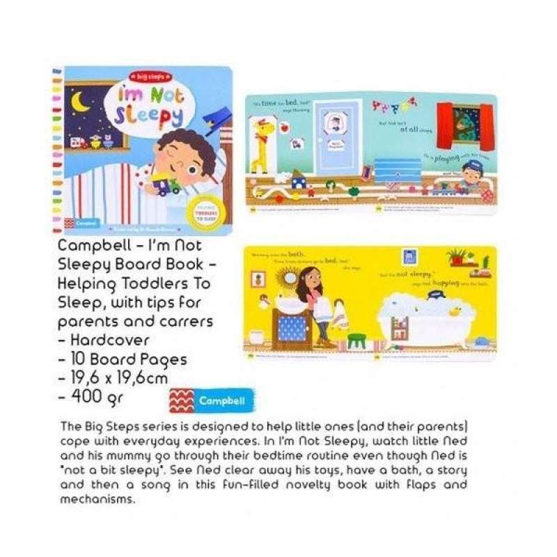 Jual Buku Campbell Big Step Im Not Sleepy Di Seller Mideer123 - Sunter ...