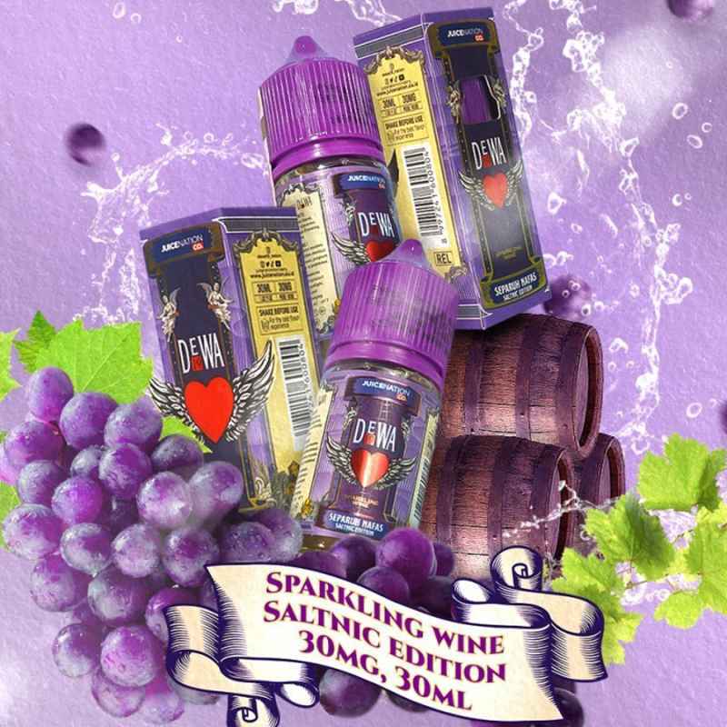 Jual Liquid Dewa19 Separuh Nafas Sparkling Wine Saltnic 30ml30m ...