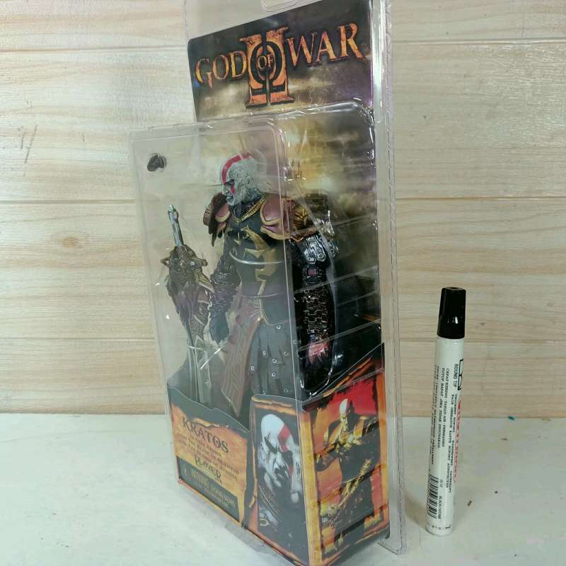 Jual Action Figure Neca God Of War Kratos Angry In Ares Armor With The ...