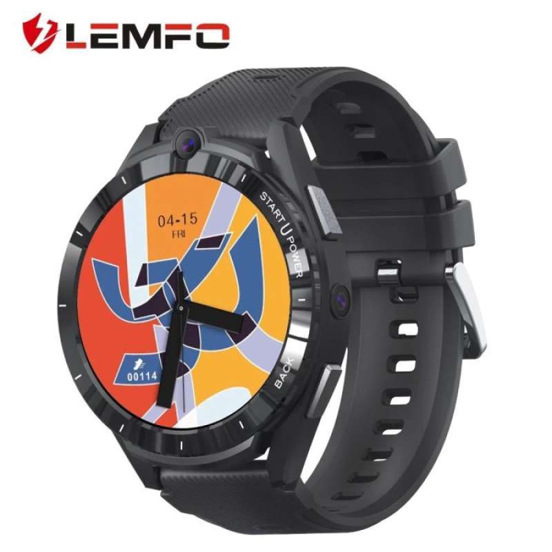 Jual LEMFO LEM16 4G LTE 6/128GB WiFi 1.6 Inci Smartwatch Android 11 di ...