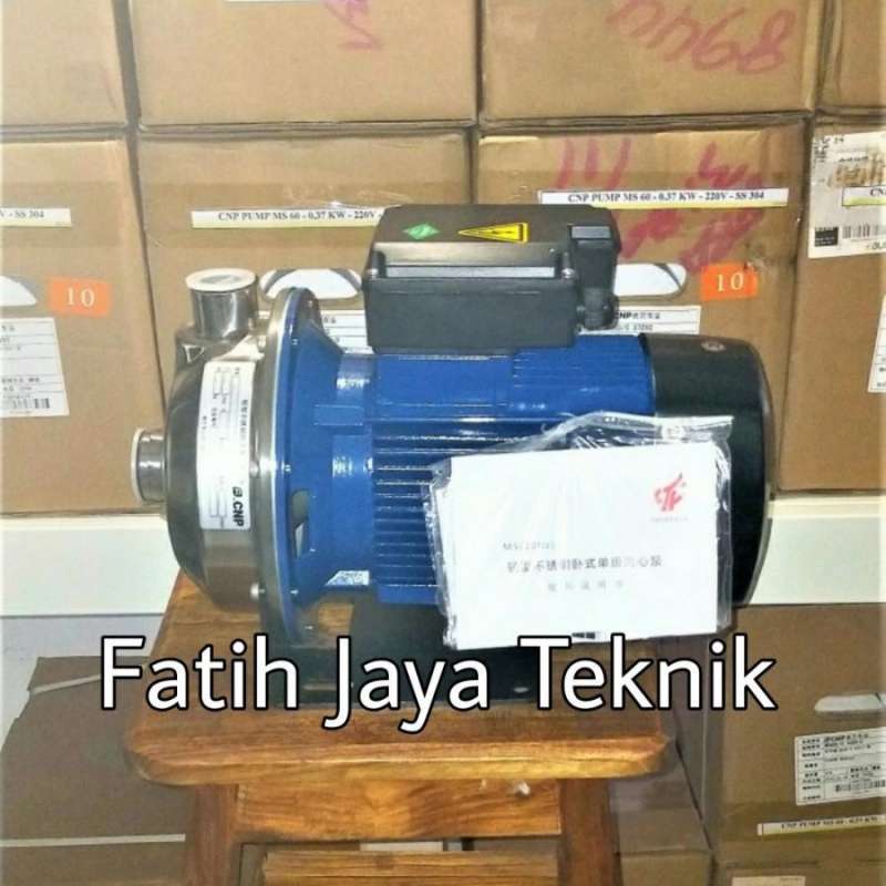 Jual Pompa Pendorong Air Panas Pompa CNP MS 60 550 Watt 220V 1phase di ...