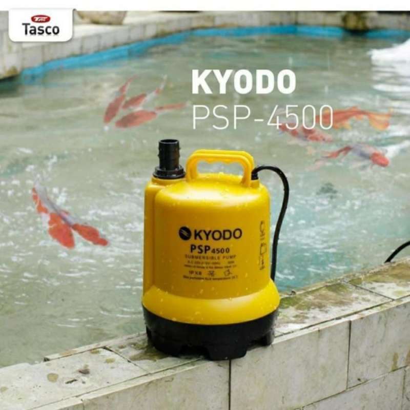 Jual Pompa Celup Air Kolam Ikan 90 Watt Pompa Kyodo PSP 4500 di Seller ...