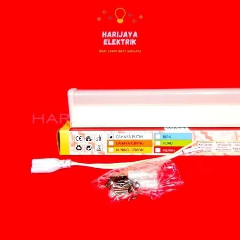 Jual MYVO LAMPU TL T5 LED PANJANG 123CM 20 WATT TUBE LIGHT PLAFON SNI ...