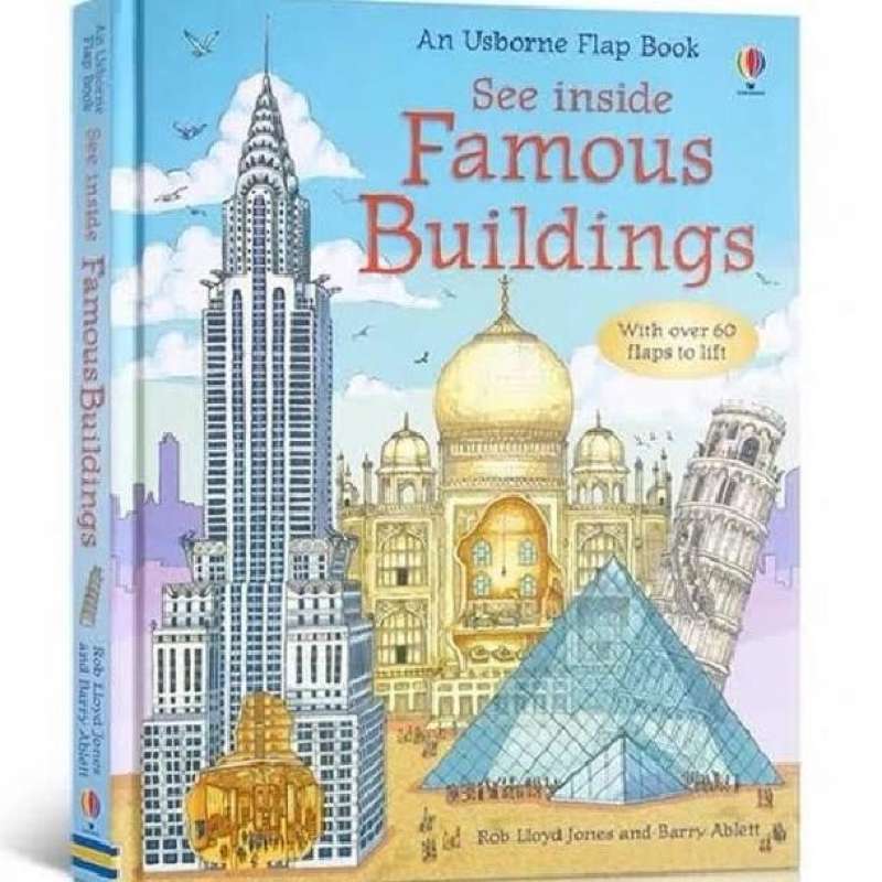 Jual usborne see inside famous buildings original uk di Seller ...
