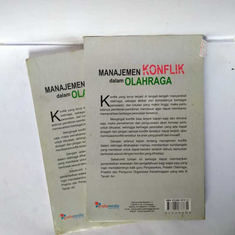 Jual Manajemen Konflik Dalam Olahraga Solusi Pemecahan Konflik Dr ...