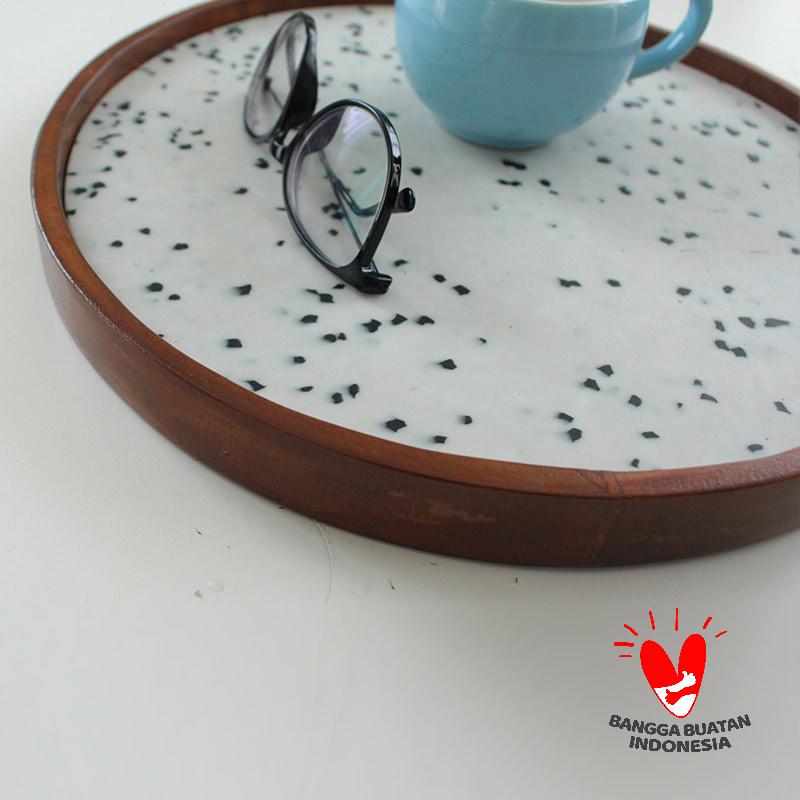 Jual Robries Ara Recycle Plastik Pinggiran Kayu Nampan Di Seller ...