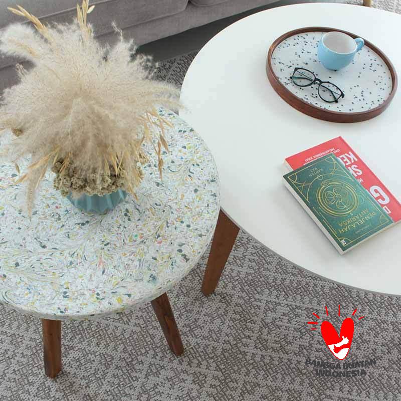 Jual Robries Ara Recycle Plastik Pinggiran Kayu Nampan Di Seller ...