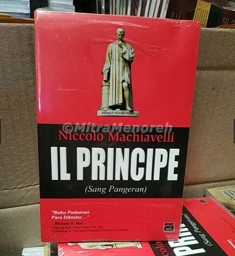 Jual Narasi Buku Niccolo Machiavelli - Il Principe (Sang Pangeran) di ...