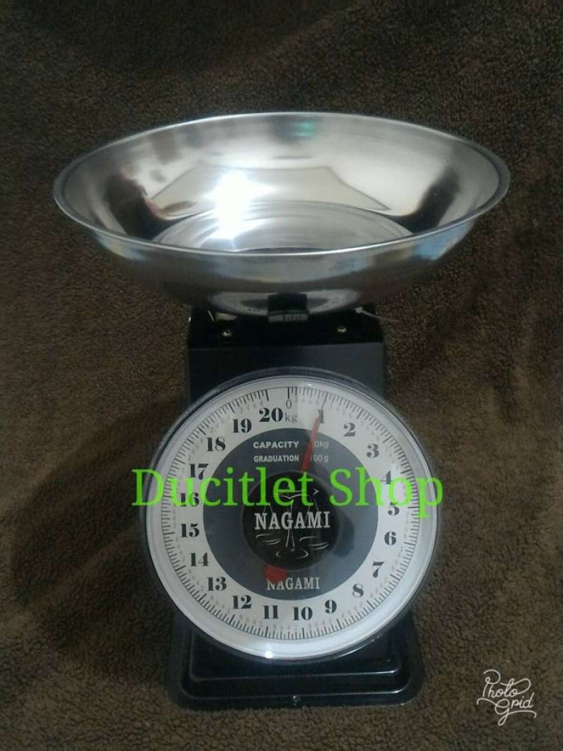 Jual Timbangan Laundry/Buah/Sayur/Daging/Beras Duduk Jarum/Pegas 20kg TERJAMIN di Seller SNJ ...