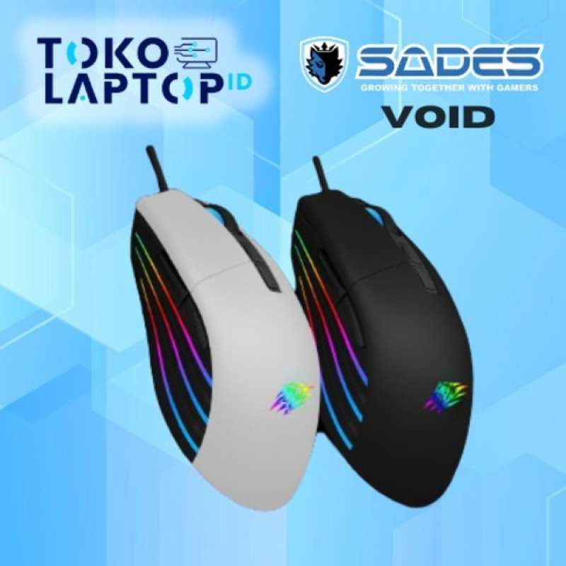 Jual Sades Void RGB Wired Gaming Mouse di Seller Tokolaptopid - Ancol ...