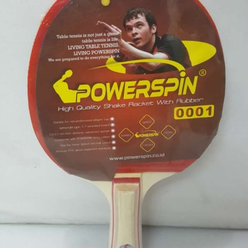 Jual Bet Tenis Meja / Pingpong Powerspin 0001 Di Seller Olahragaku Store - Cengkareng Timur ...