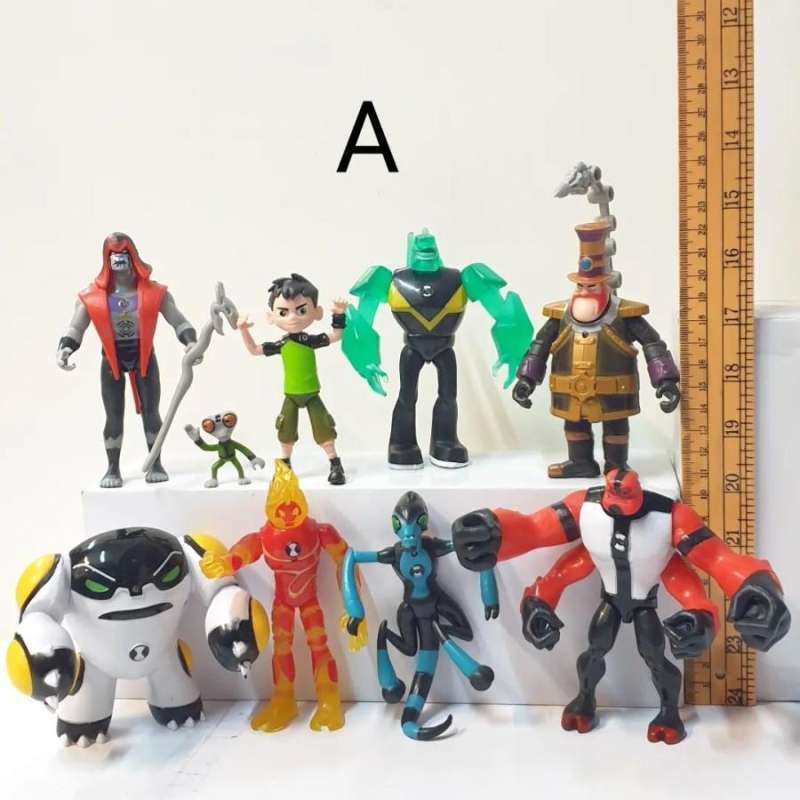 Jual figure set 9 benten ben ten ben10 action figure di Seller Toko ...