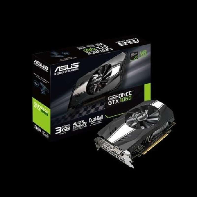 Jual VGA/GPU Asus GTX1060/GTX 1060 3GB/3 GB Single Fan GDDR5 GARANSI ...