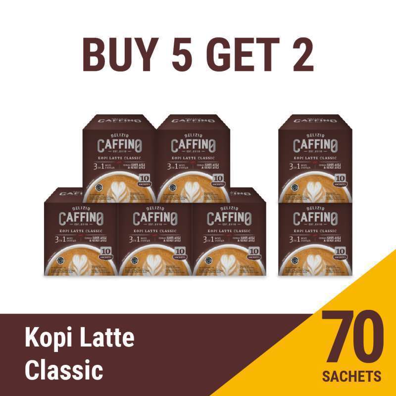 Jual Bandung - Beli 5 Gratis 2 Caffino 3in1 Kopi Instan Kopi Latte ...