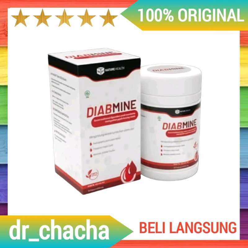 Jual Diabmine BPOM Original Diab Mine Asli Kapsul Herbal Obat Diabetes ...