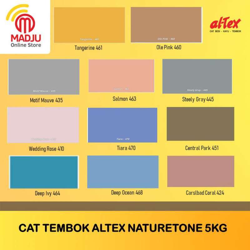 Jual Cat Tembok Eksterior Dan Interior Altex Naturetone 5 Kg - 430 Di ...