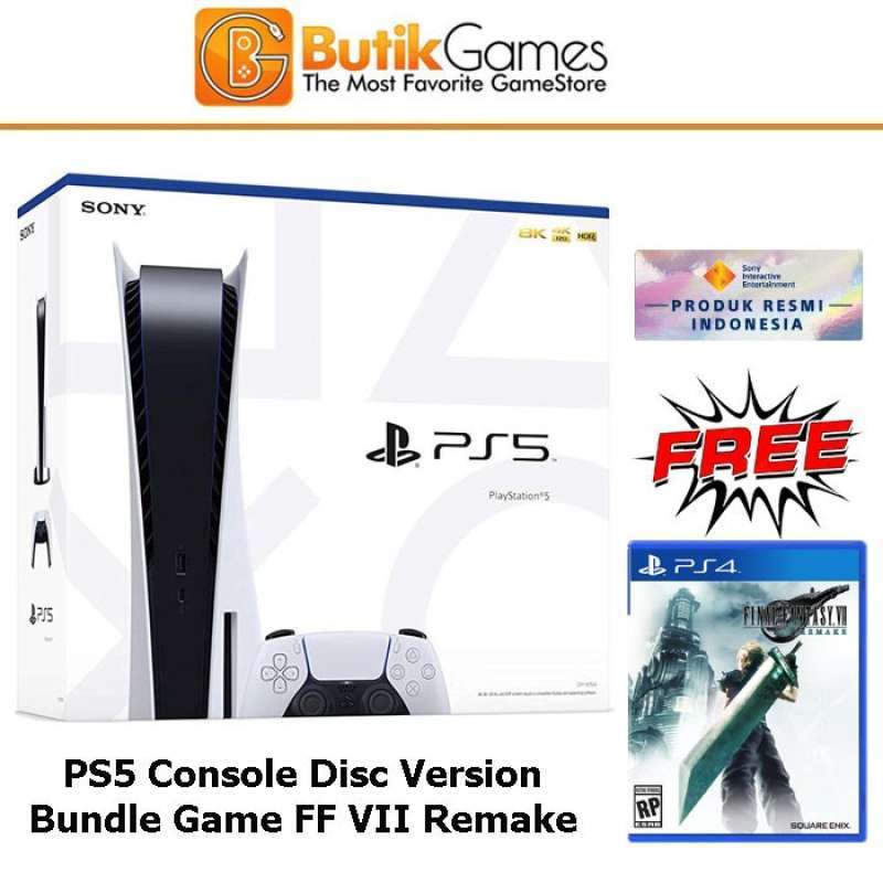 Jual Sony PS5 PlayStation 5 Console Mesin Bundle Game Final Fantasy VII di Seller Silvanna ...