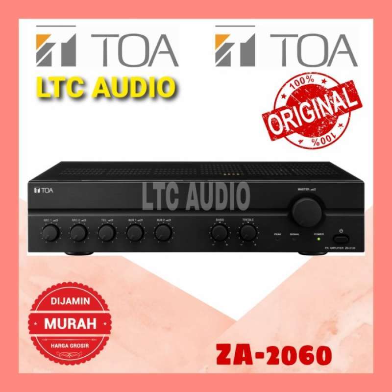 Jual AMPLIFIER TOA ZA-2060 (60 W) / TOA ZA 2060 / TOA 2060 di Seller GrowUp Store - Kapuk, Kota ...