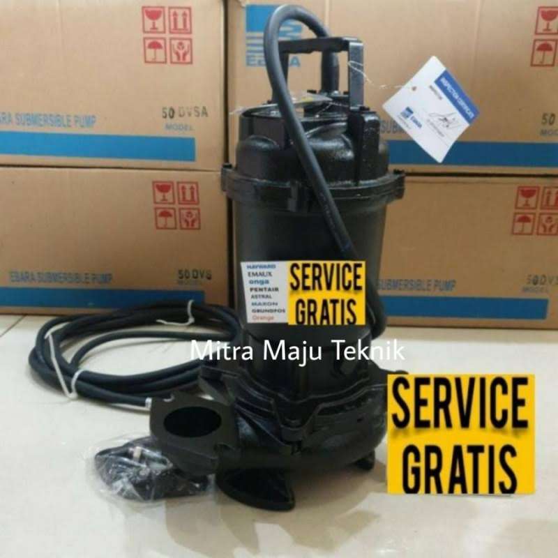 Jual Pompa Ebara 65 Dvs 5.75 D'series Submersible Semi Vortex Sewage Pumps Di Seller Mitra Maju ...