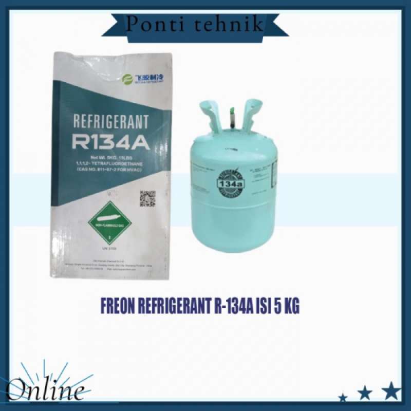 Jual Free Ongkir Freon Refrigerant R-134A Tabung 5 Kg di Seller Adaro ...