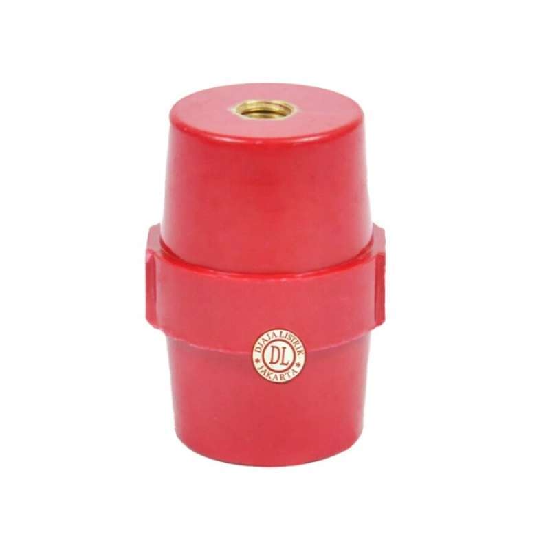 Jual Isolator Busbar Holder SM-51 Insulator Silinder M8 Merah TAB di ...