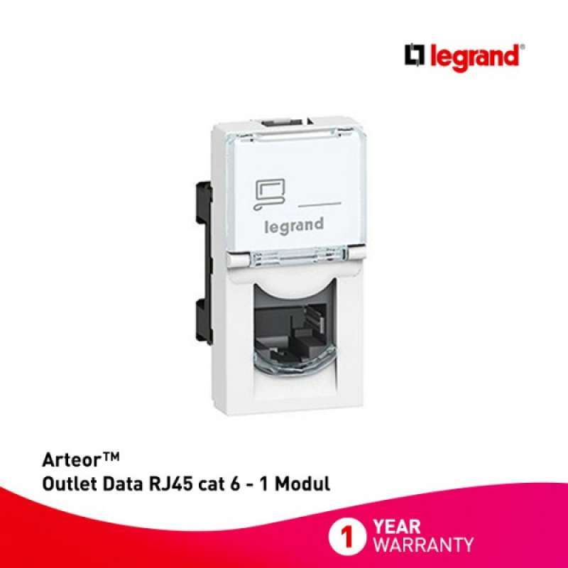 Promo Legrand Arteor - Outlet Data Rj45 Cat 6 - 1 Modul Diskon 15% di ...