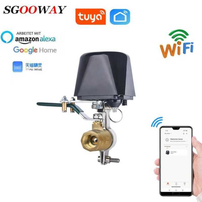 Jual Glo - Tuya Pengatur Gas Pintar Smart Wifi Control Water Valve Gas ...