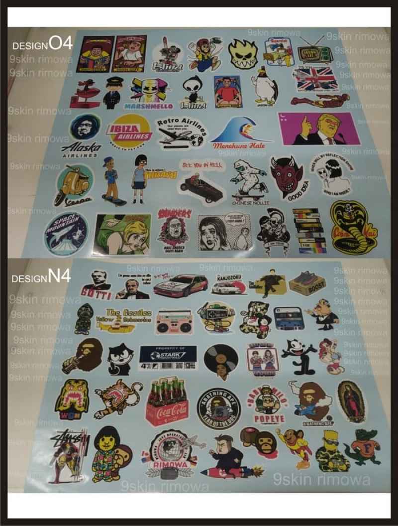 Jual Sticker Koper Rimowa Design99 di Seller Fero Store - Kab. Bekasi ...