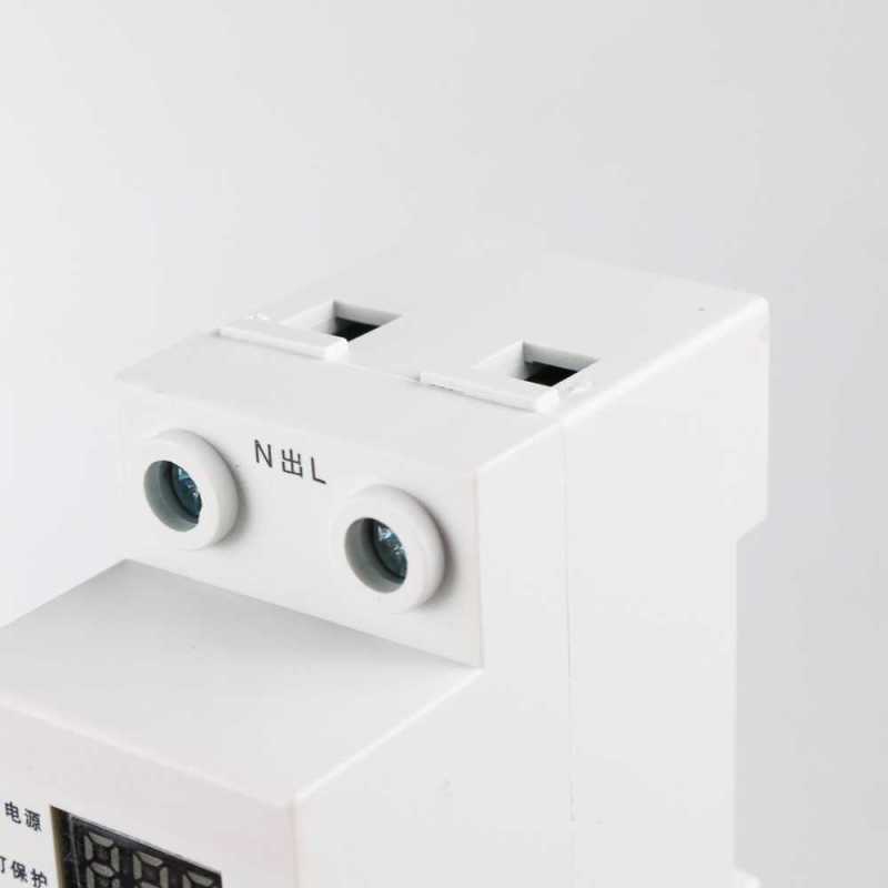 Jual Glo - Hdp Din Rail Over Under Voltage Protection 230v 40a - Tdgq ...