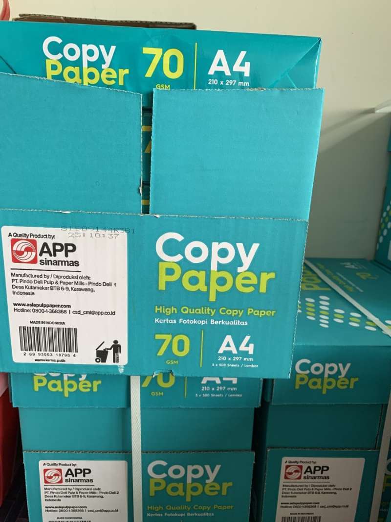 Jual Kertas HVS Copy Paper A4 70 gr di Seller raykashopp - Doa ibu ...