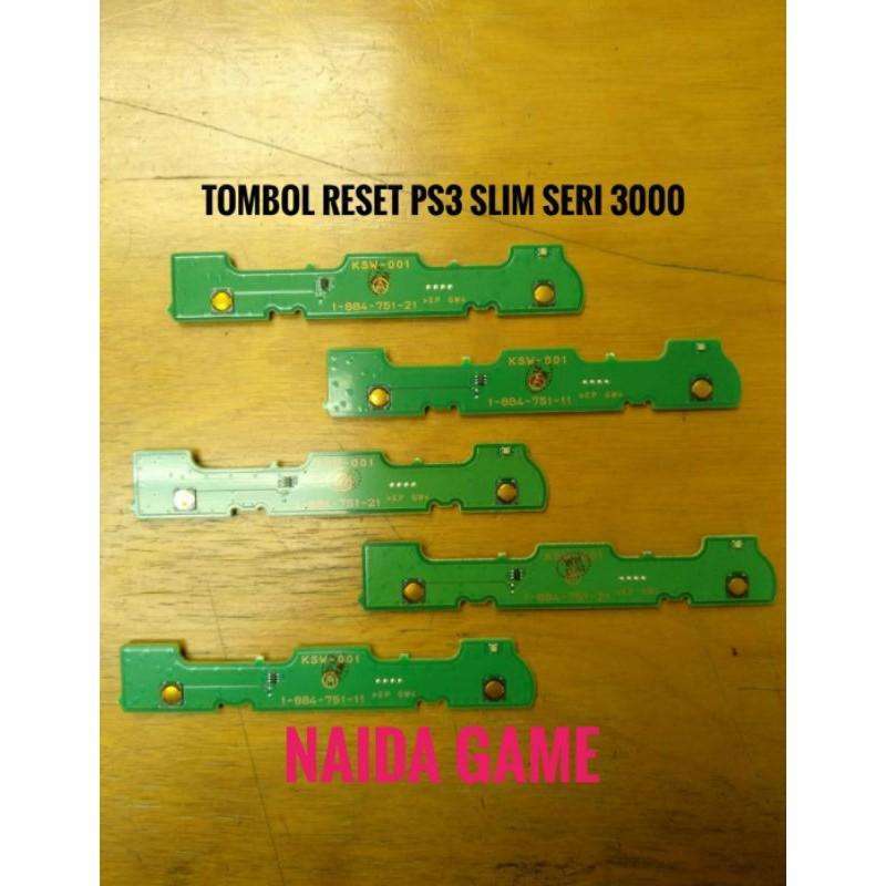Promo TOMBOL RESET PS3 SLIM SERI 3000 Diskon 10% di Seller NAIDA GAME ...