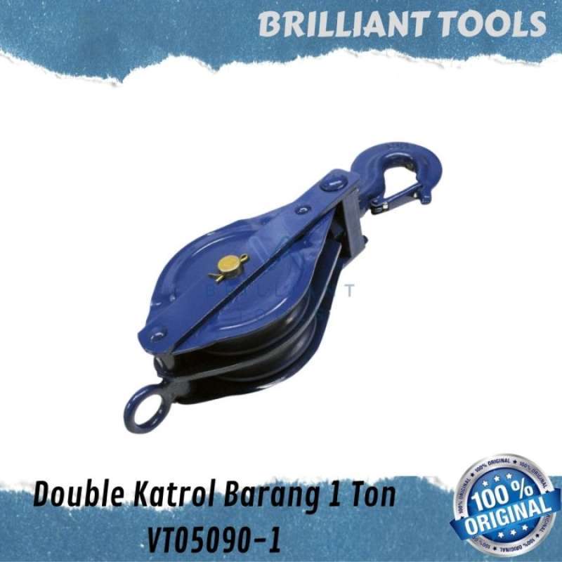Jual KDK Katrol Besi Double Pengangkat Barang - PULLEY BLOCK DOUBLE 1 ...