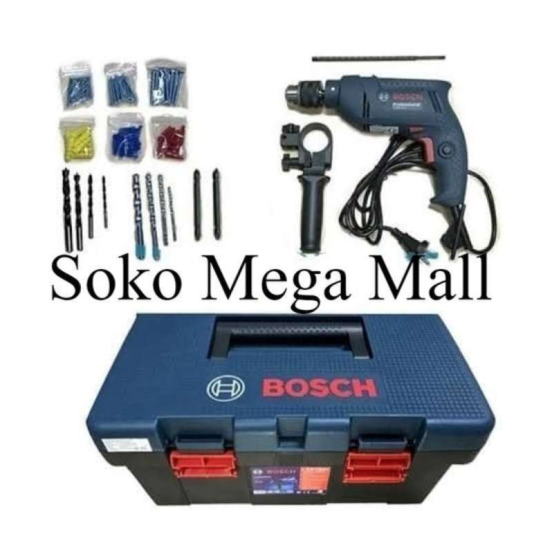 Jual Available Bosch Gsb 550 Freedom Kit Impact Drill - Bor Tembok 13mm ...