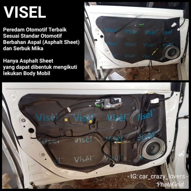 Jual Peredam Mobil VISEL. Satu satunya peredam yg sesuai Standar ...