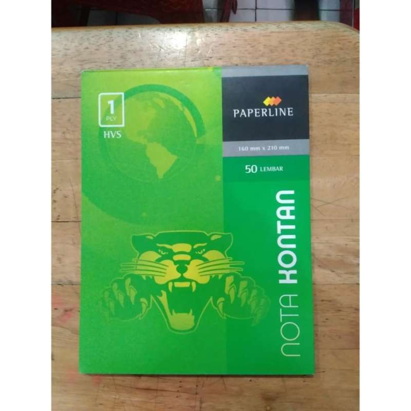 Jual Buku Nota Kontan Besar 1ply Paperline di Seller ATK Golden - Kab ...