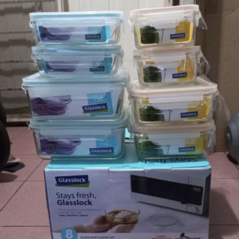 Jual Free Ongkir Lock&Lock Lock N Lock Glasslock Oven Glass Wadah Kaca ...