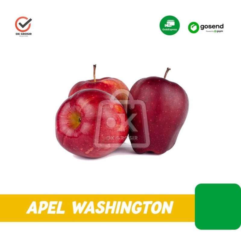 Jual Buah Apel Washington Red Delicious Red Del USA (KHUSUS INSTANT ...