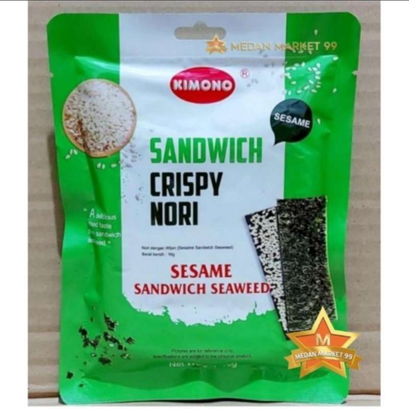 Jual SNACK RUMPUT LAUT | SANDWICH CRISPY | NORI | SEAWEED | KIMONO di ...