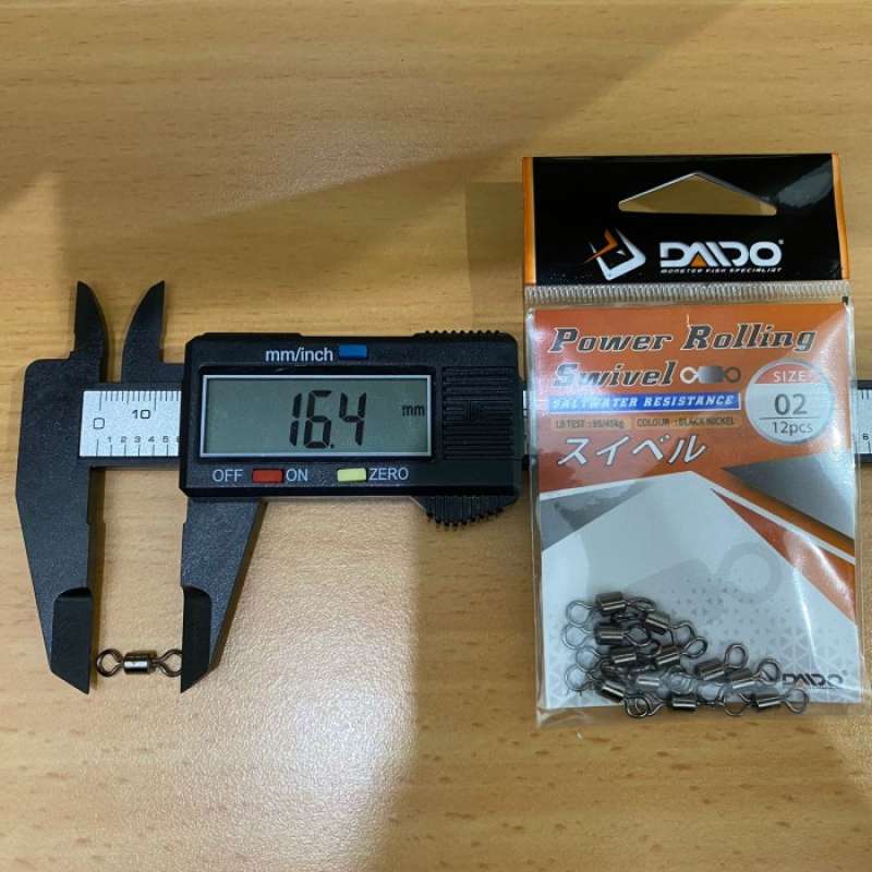 Promo Daido Power Rolling Swivel Ukuran 1 Sampai 10 - 10 Diskon 5% Di ...