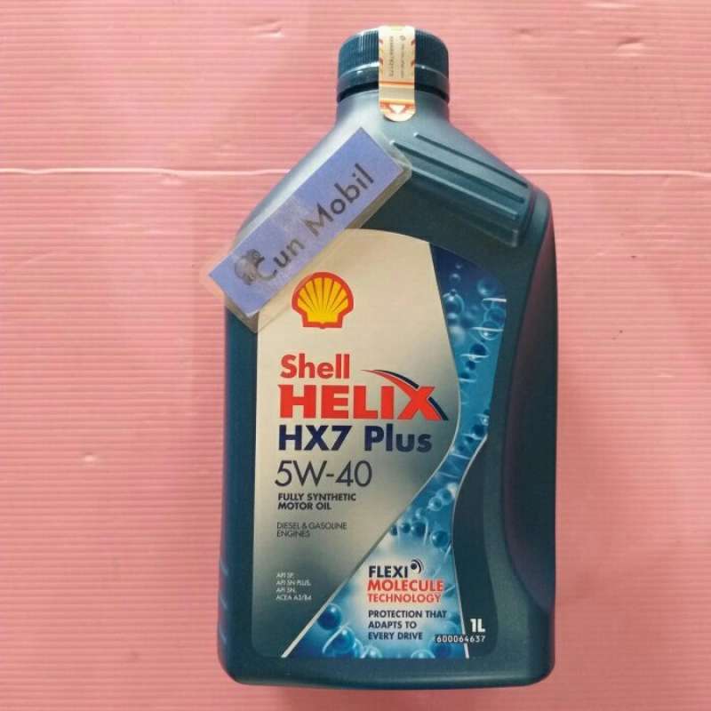 Promo Oli mesin Shell Helix HX7 5W-40 API SN PLUS 1 Liter New ...